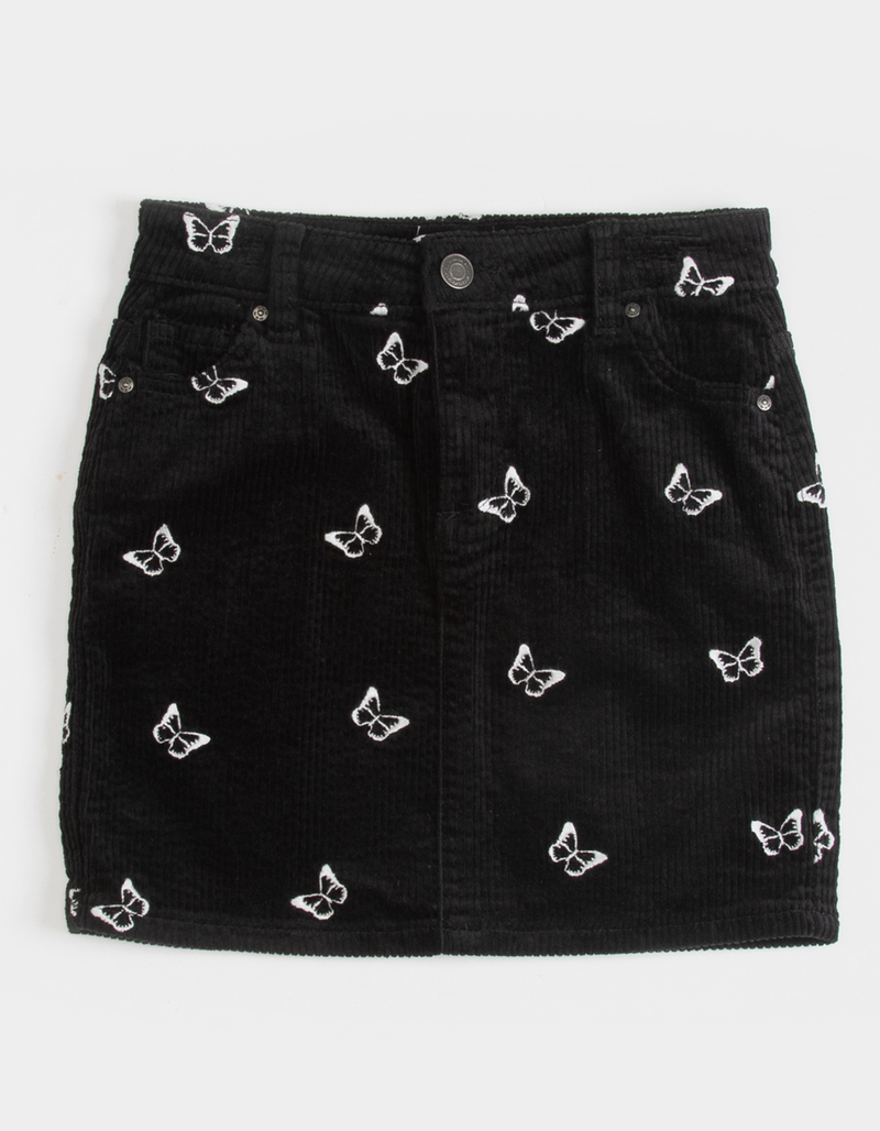 RSQ Girls Corduroy Butterfly Mini Skirt - BLACK | Tillys