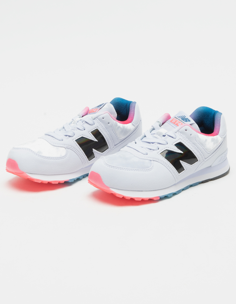 NEW BALANCE 574 Girls Shoes - GRAY/WHITE - 10 | Tillys