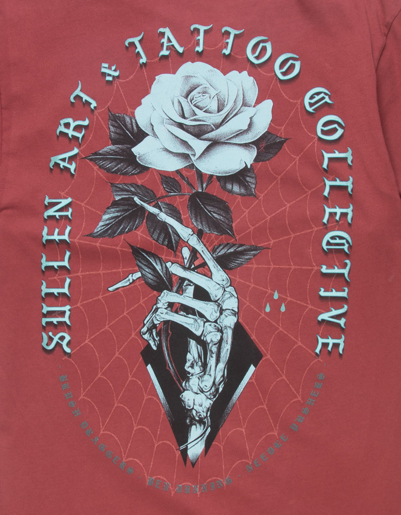 SULLEN Dunning Rose Mens Premium Tee - RED | Tillys
