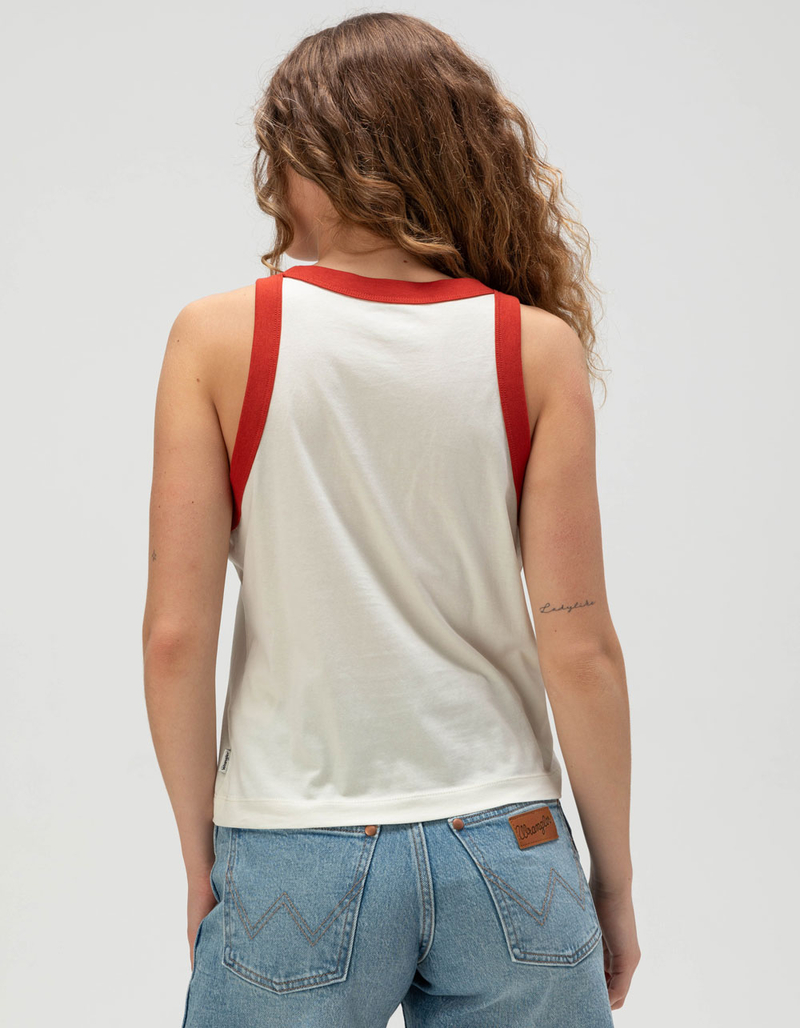 WRANGLER Vintage Womens Ringer Tank Top - RED/WHITE | Tillys