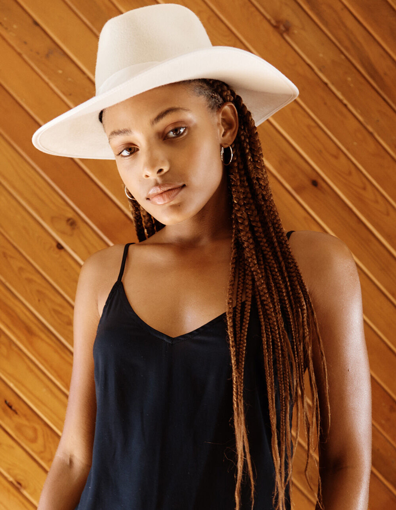 BRIXTON Jo Off White Rancher Hat - WHITE - M | Tillys