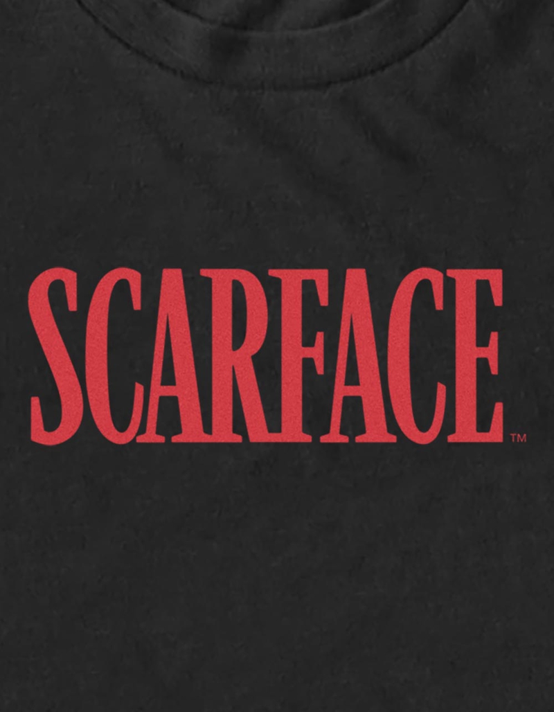SCARFACE Red Logo Unisex Tee - BLACK - S | Tillys