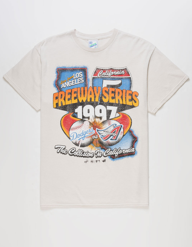 47 BRAND Freeway Series Mens Tee - OFF WHITE | Tillys