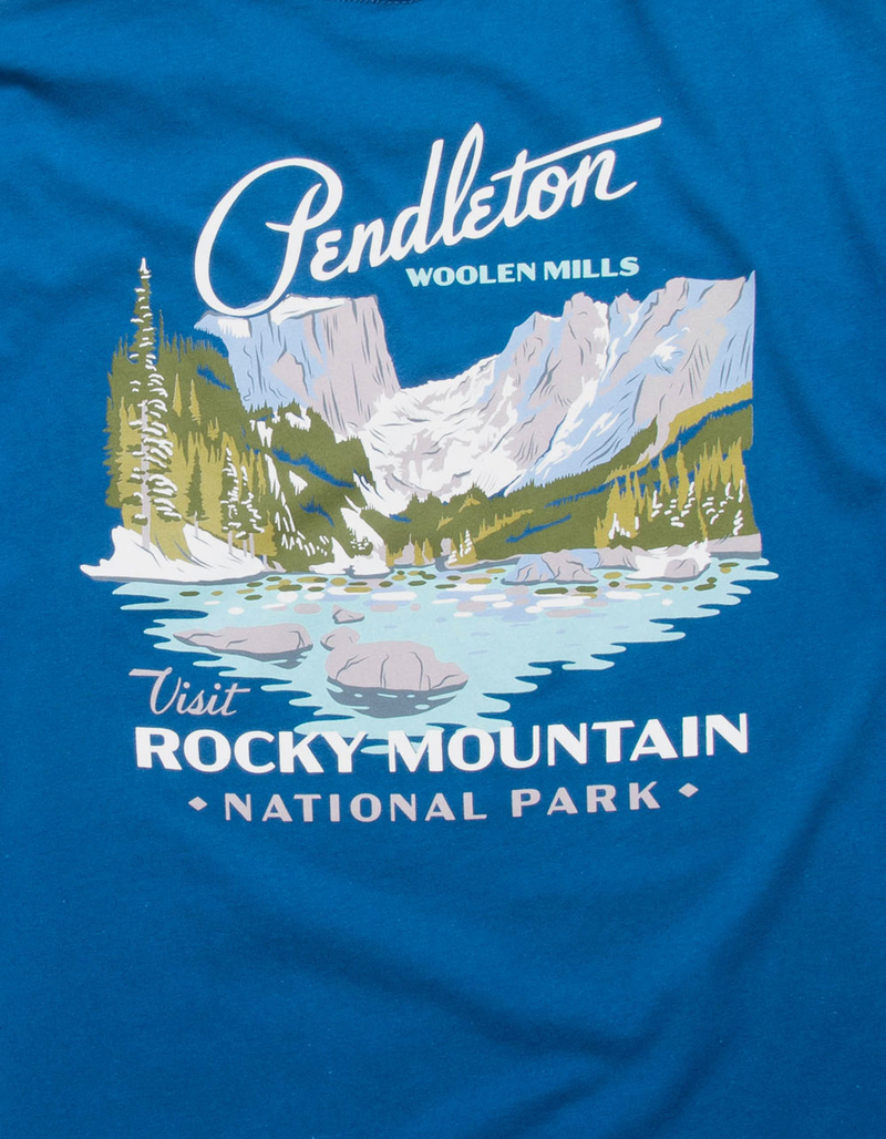 PENDLETON Rocky Mountain Mens Tee - LAKE BLUE - M | Tillys