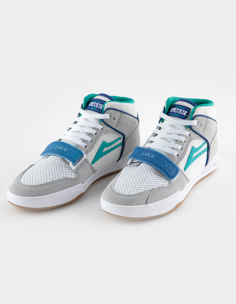 LAKAI Telford Mid Mens Shoes - WHITE/MULTI - 6 | Tillys