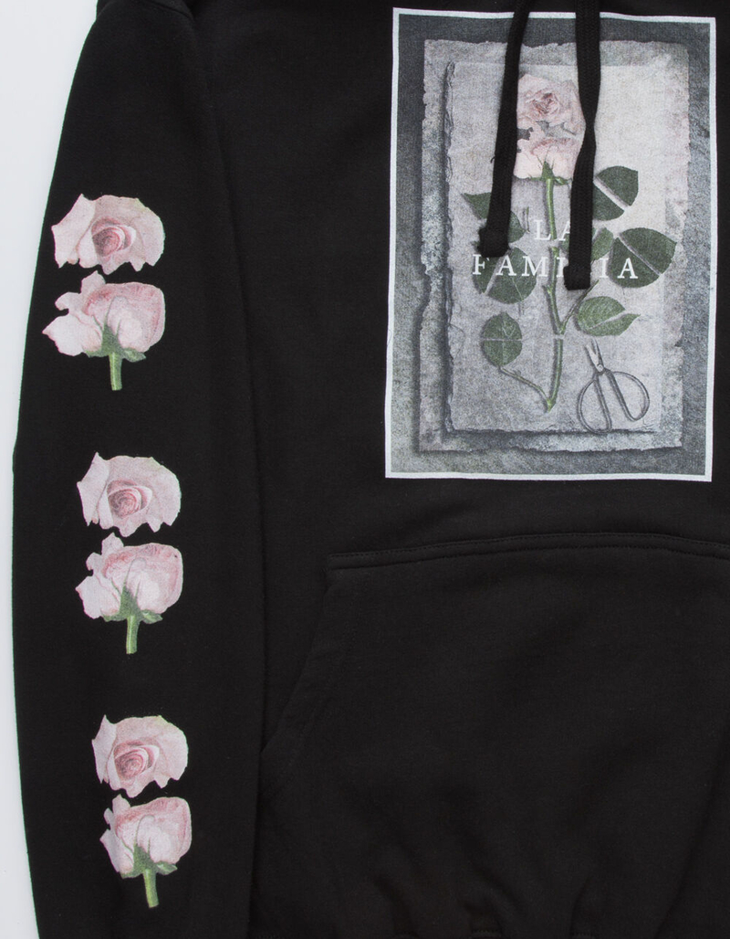 LA FAMILIA Leaf Cutter Mens Hoodie - BLACK | Tillys