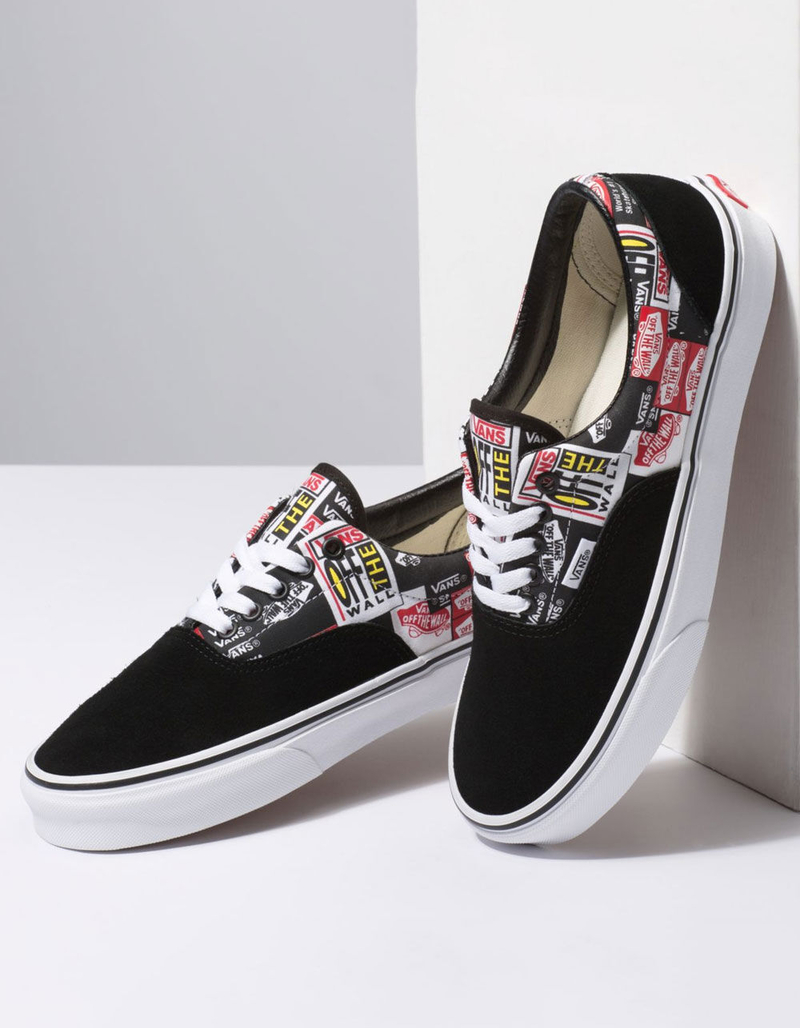 VANS Label Mix Era Shoes - BLACK/TRUE WHITE | Tillys