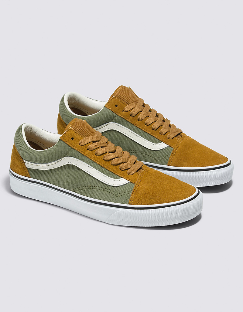VANS Old Skool Corduroy Mens Shoes - GREEN COMBO | Tillys