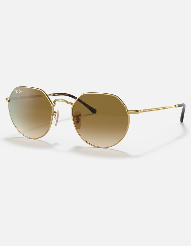 RAY-BAN Jack Sunglasses - GOLD - ONE SIZE | Tillys