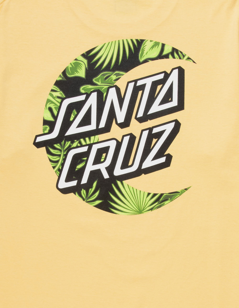 SANTA CRUZ Cabana Moon Dot Mens Tee - LT YELLOW | Tillys