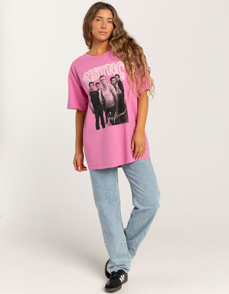 NSYNC Womens Boyfriend Tee - PINK | Tillys