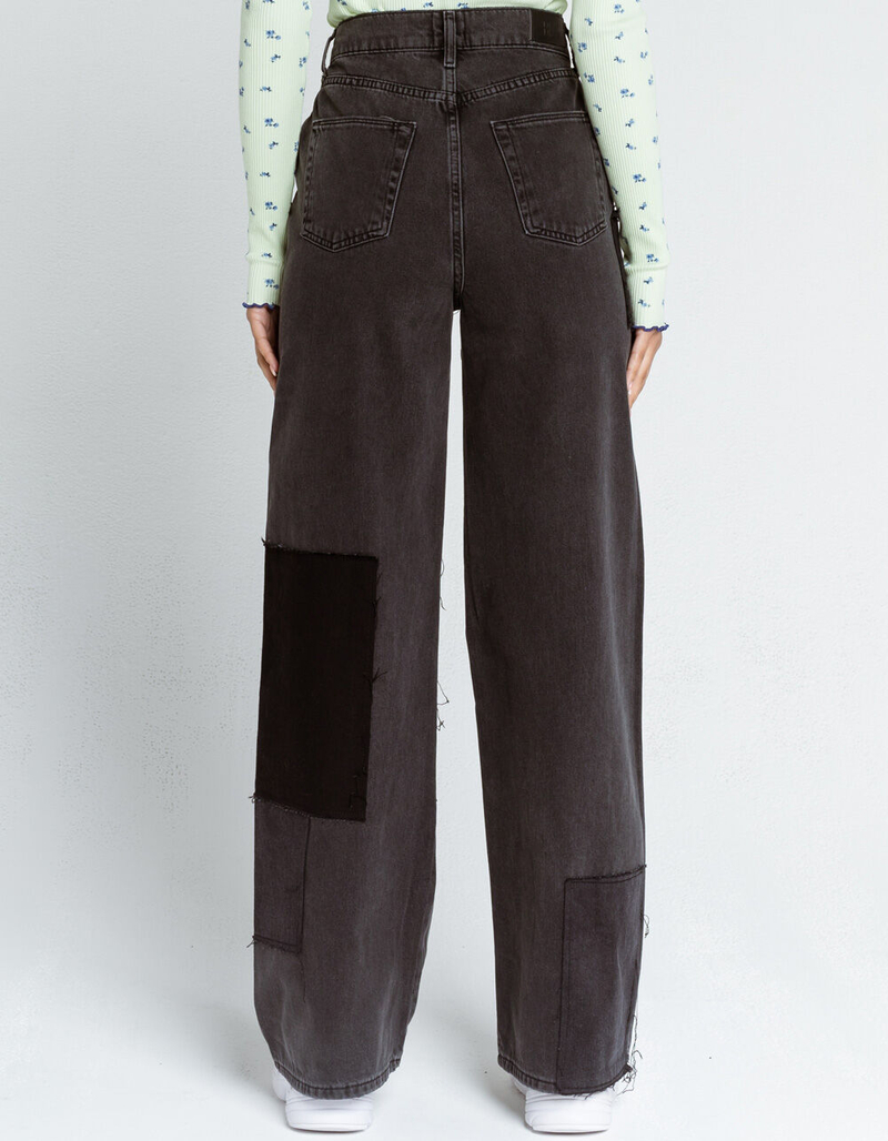 BDG Urban Outfitters Patchwork Puddle Womens Jeans - BLACK - 32 | Tillys