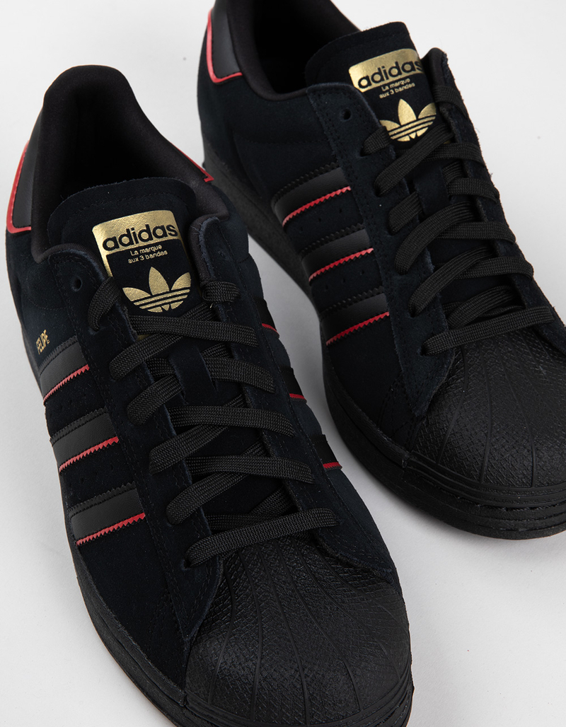 ADIDAS x Felipe Gustavo Superstar ADV Shoes - BLK/RED - M10/W11 | Tillys