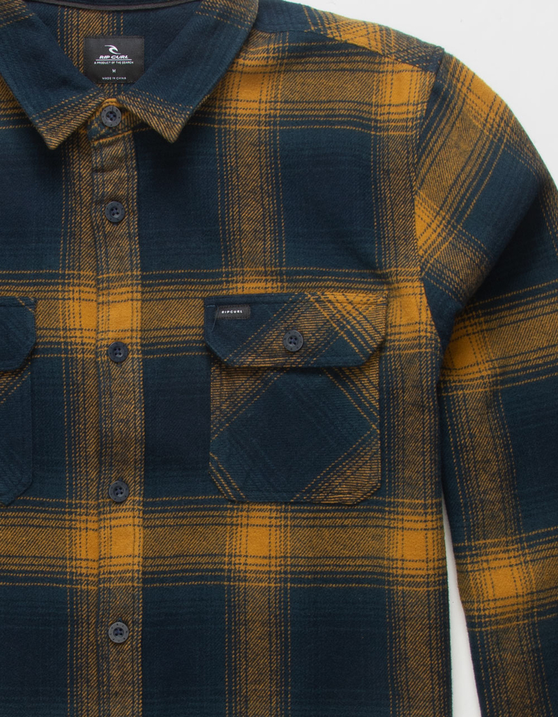 RIP CURL Count Mens Flannel - NAVY | Tillys