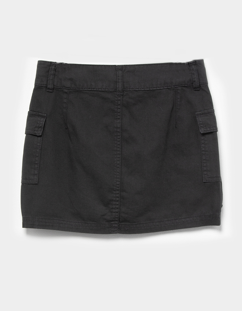RSQ Girls Cargo Skirt - WASHED BLACK - 12 | Tillys