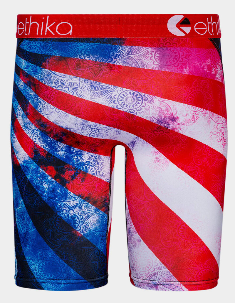 ETHIKA Rose Volt Staple Mens Boxer Briefs - RED - S | Tillys