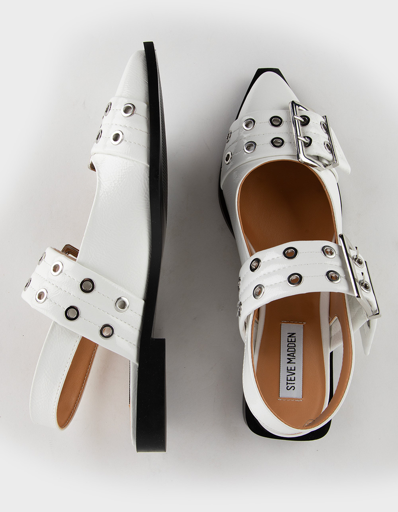 STEVE MADDEN Graya Womens Slingback Flats - WHITE | Tillys