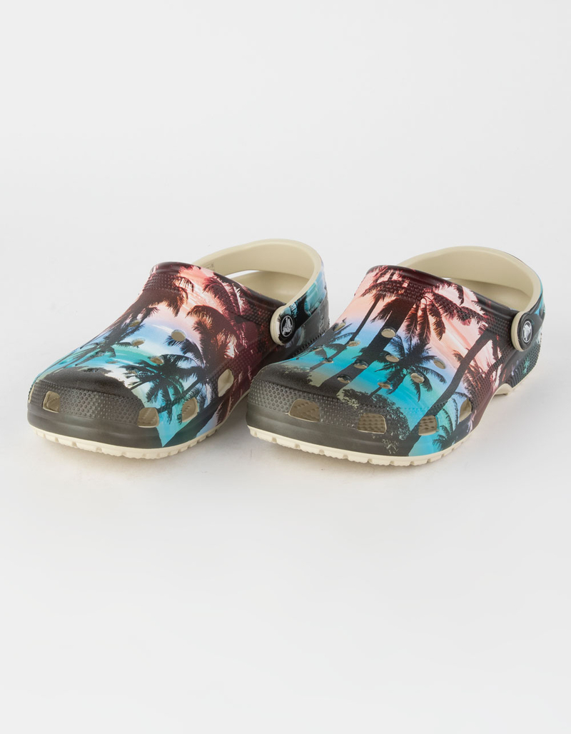 CROCS Classic Retro Resort Mens Clogs - BLACK COMBO - 5 | Tillys