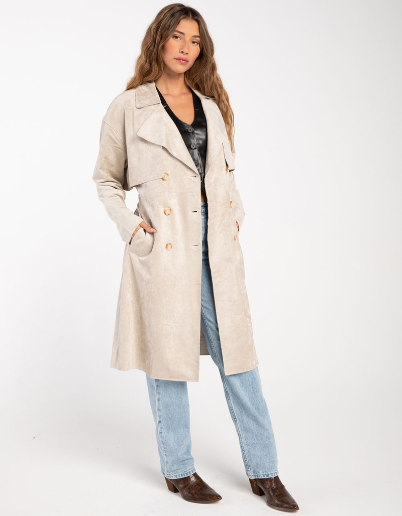 BLANK NYC Womens Trench Coat - TAN | Tillys