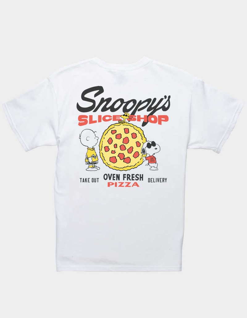 PEANUTS Snoopy's Slice Shop Unisex Kids Tee - WHITE - M | Tillys