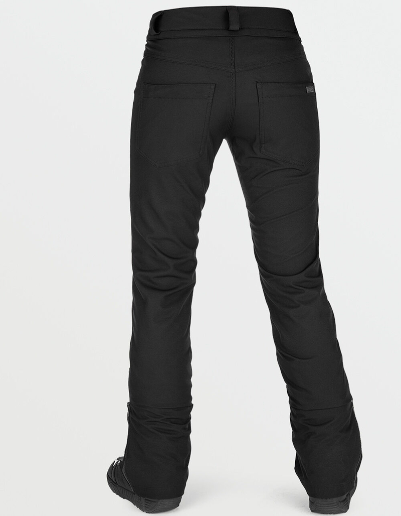 VOLCOM Battle Stretch Womens Black Snow Pants - BLACK | Tillys