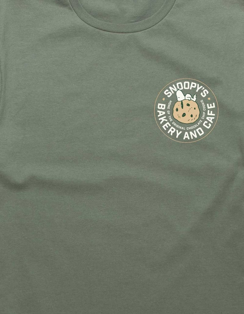 PEANUTS Snoopy's Bakery Unisex Tee - MILITARY | Tillys