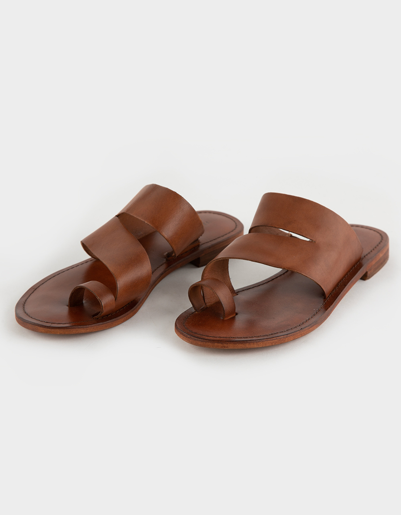 FREE PEOPLE Abilene Womens Toe Loop Sandals - COGNAC | Tillys