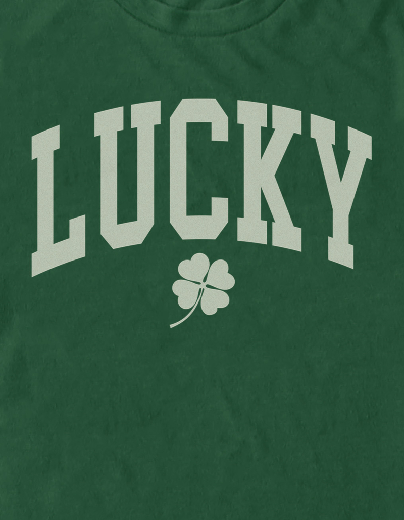 LUCKY Four Leaf Clover Unisex Tee - FOREST | Tillys