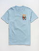 LAST CALL CO. Chill & Grill Mens T-Shirt - LIGHT BLUE | Tillys