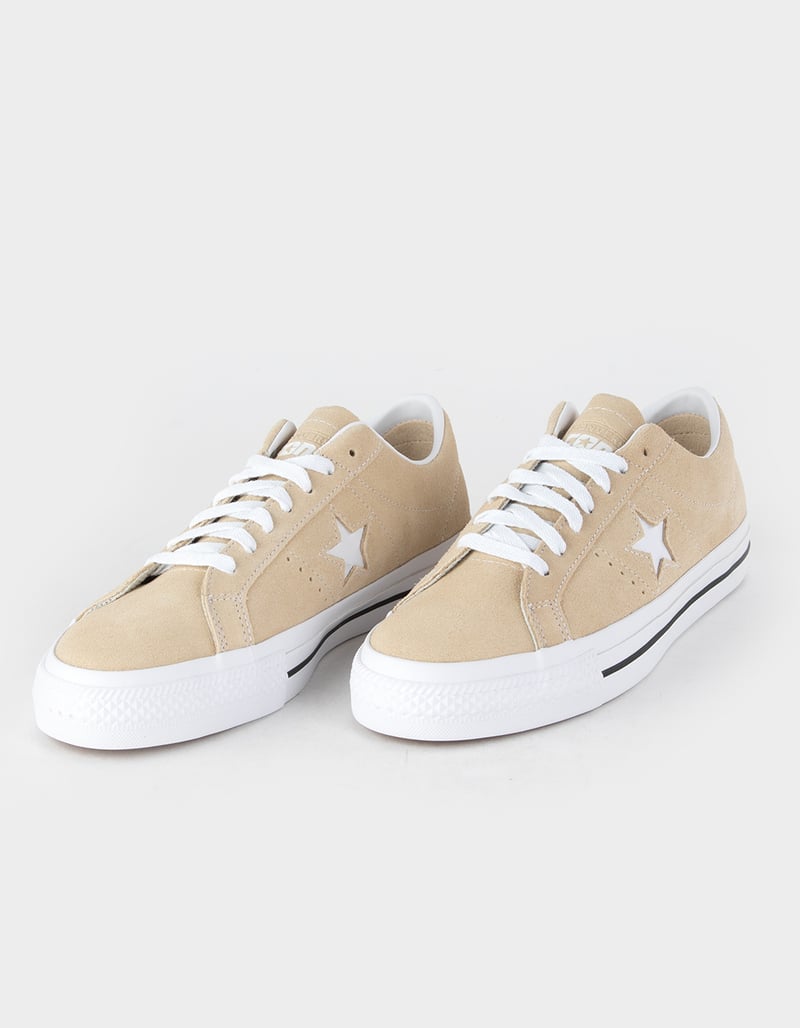 CONVERSE One Star Pro Suede Mens Skate Shoes - LIGHT TAN - M6/W7.5 | Tillys