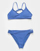 FULL TILT Strap Bralette Girls Bikini Set - ROYAL | Tillys
