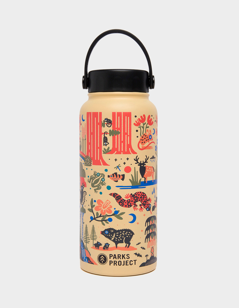 PARKS PROJECT 32 oz Insulated Water Bottle - YELLOW COMBO - ONE SIZE ...