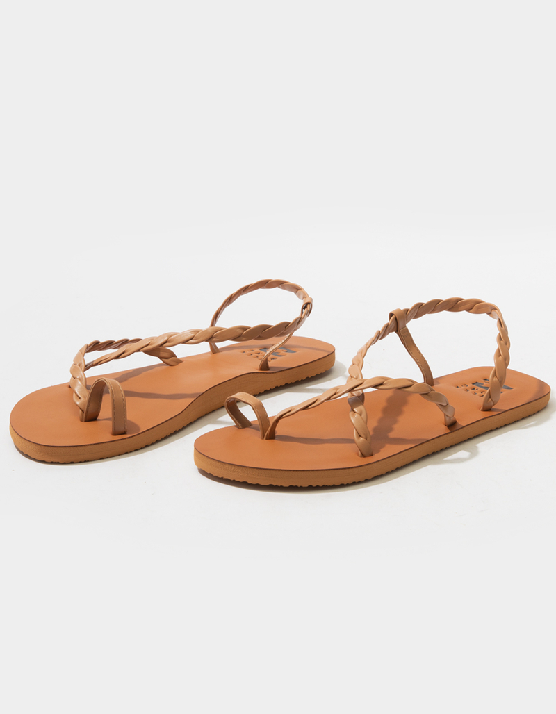 BILLABONG Agua Waves Womens Strappy Sandals - TAN | Tillys