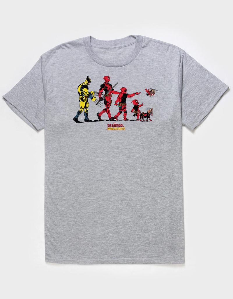 DEADPOOL & WOLVERINE Deadpool Walk Unisex Tee - HEATHER GRAY | Tillys