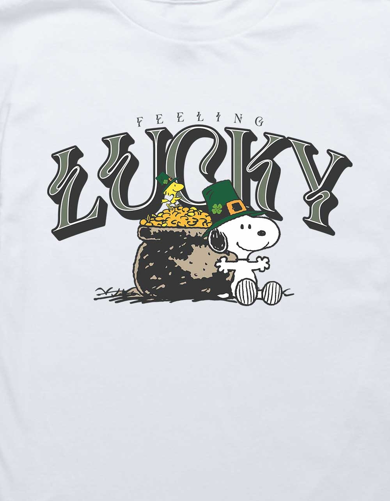 PEANUTS Lucky Pot Of Gold Unisex Kids Tee - WHITE | Tillys