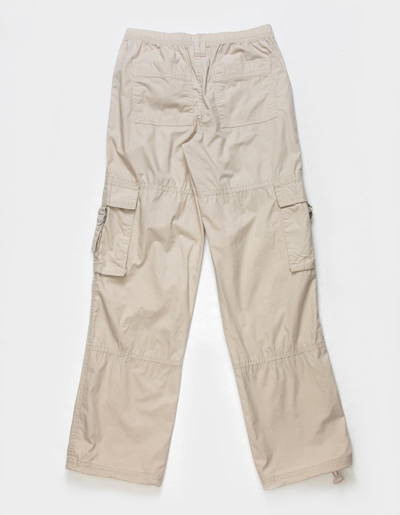 FULL TILT D-Ring Tab Cargo Wide Leg Girls Pants - CREAM - XL | Tillys