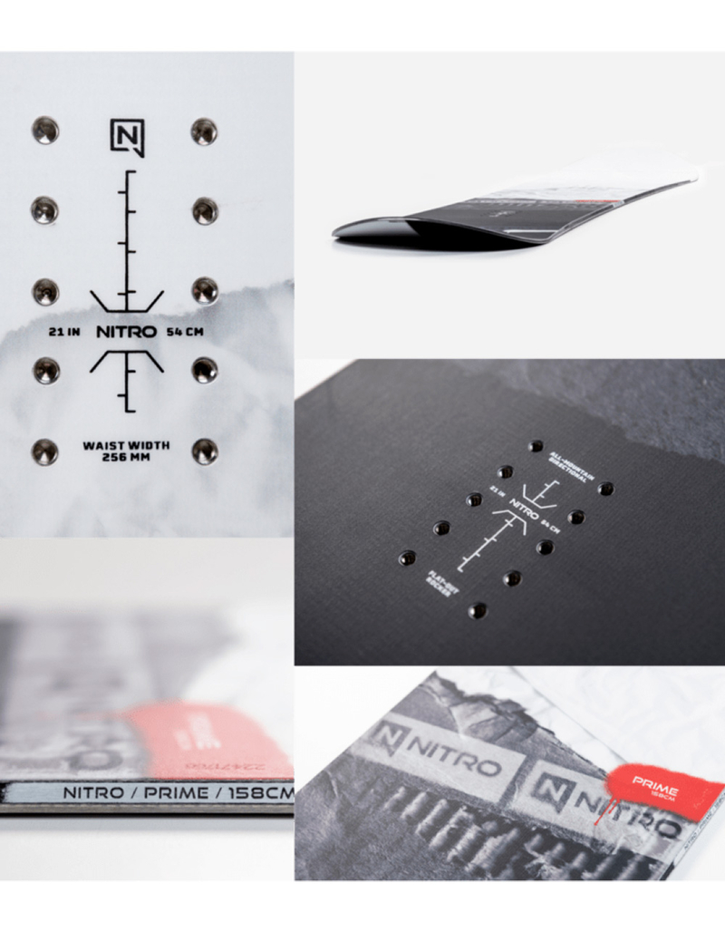 NITRO Prime Raw Snowboard - MULTI - 158 | Tillys