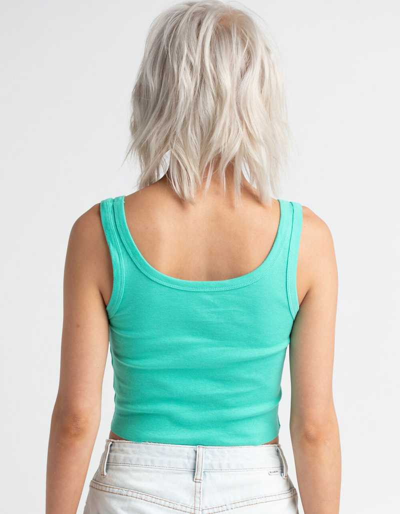 BILLABONG Stay Sunny Womens Crop Tank Top - GREEN | Tillys