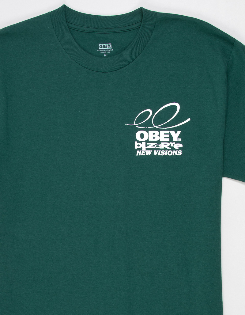 OBEY Bizarre New Visions Mens Tee - FOREST - XXL | Tillys