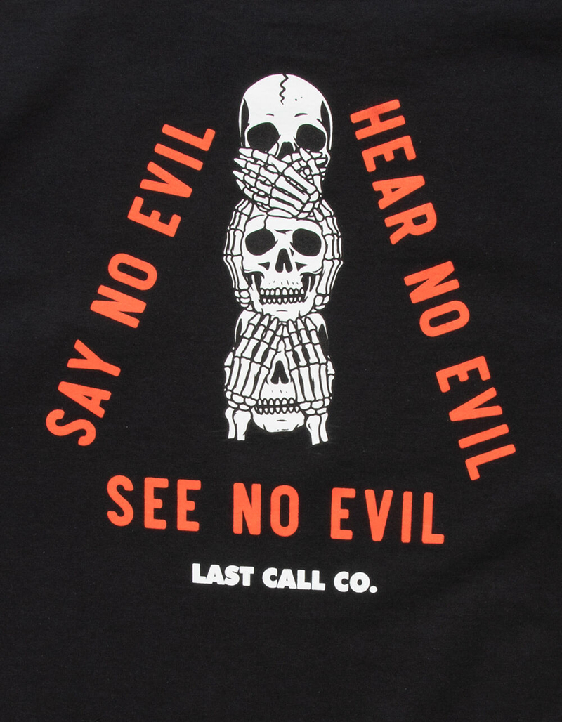 LAST CALL CO. 3 Rules Boys Tee - BLACK | Tillys