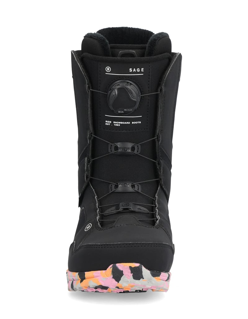 RIDE SNOWBOARDS Sage Womens Snowboard Boots - BLACK - 8 | Tillys