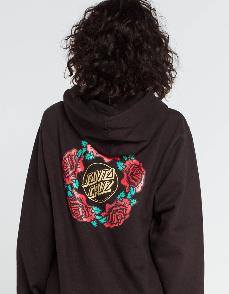 SANTA CRUZ Dressen Womens Oversized Hoodie - BLACK | Tillys