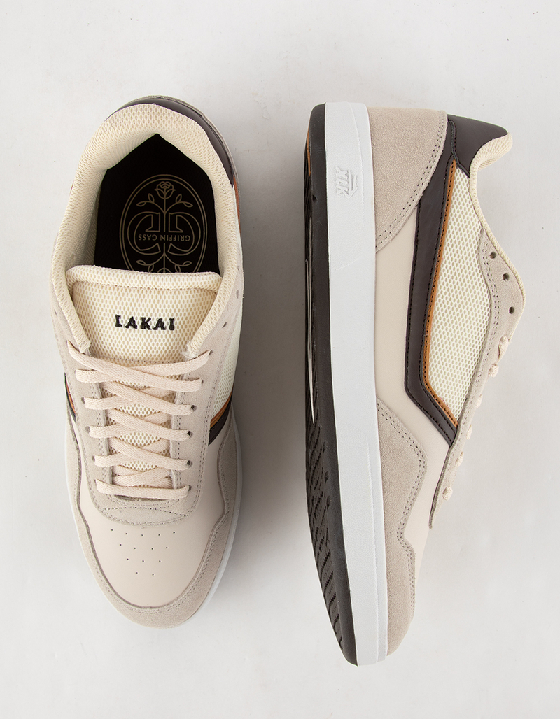 LAKAI Terrace Mens Shoes - CREAM - 6 | Tillys