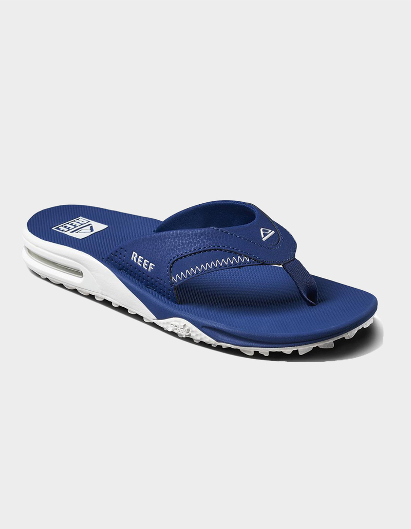 REEF Fanning Pregame Mens Sandals - NAVY - 12 | Tillys
