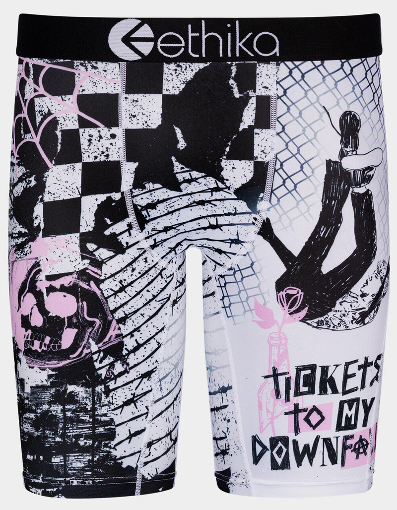 ETHIKA MGK Mens Boxer Briefs - BLACK/WHITE | Tillys