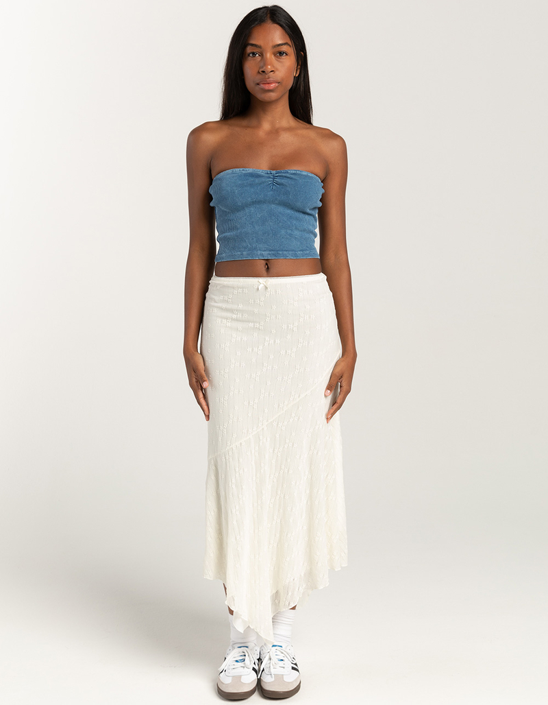 RSQ Womens Washed Cinch Tube Top - BLUE | Tillys