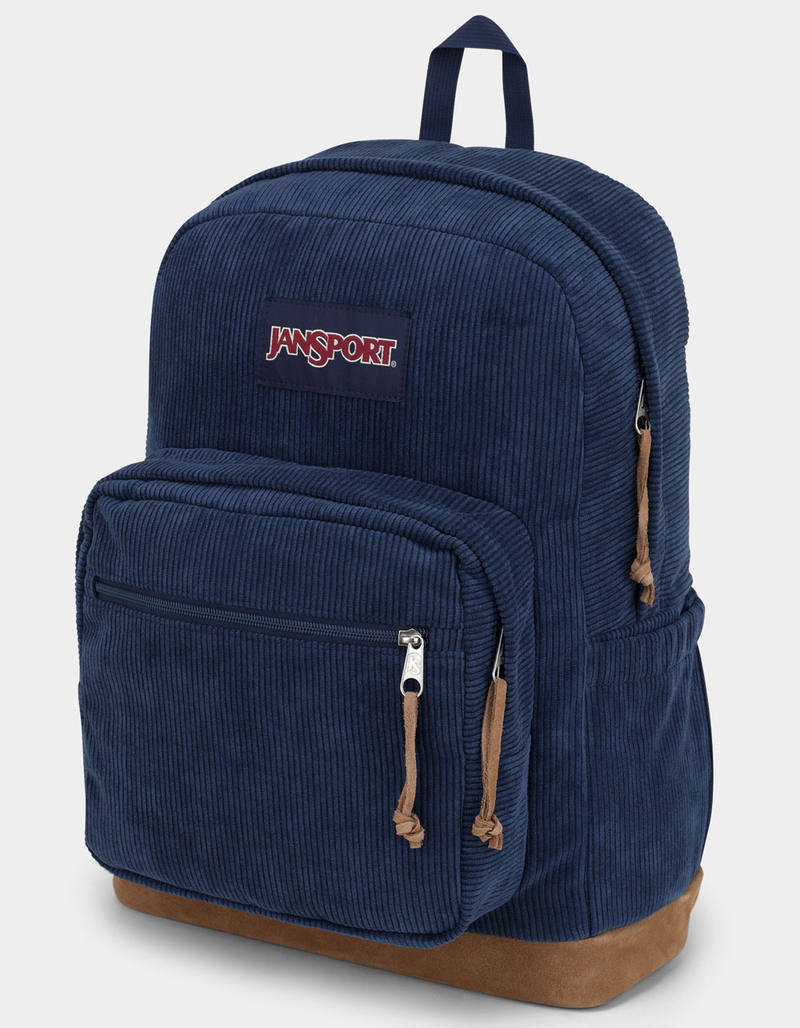 JANSPORT Right Pack Expressions Corduroy Backpack - NAVY CORDUROY - ONE ...