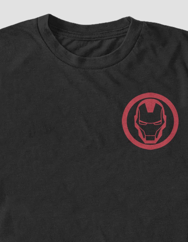 IRON MAN Icon Circle Unisex Tee - BLACK | Tillys