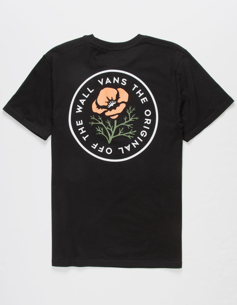 VANS OG Poppy Mens Tee - BLACK - XL | Tillys