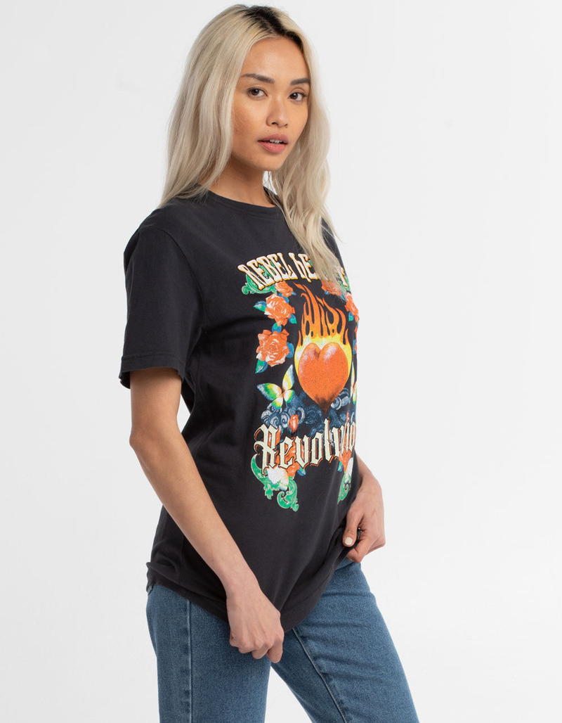 FULL TILT Revolution Womens Oversized Tee - BLACK | Tillys
